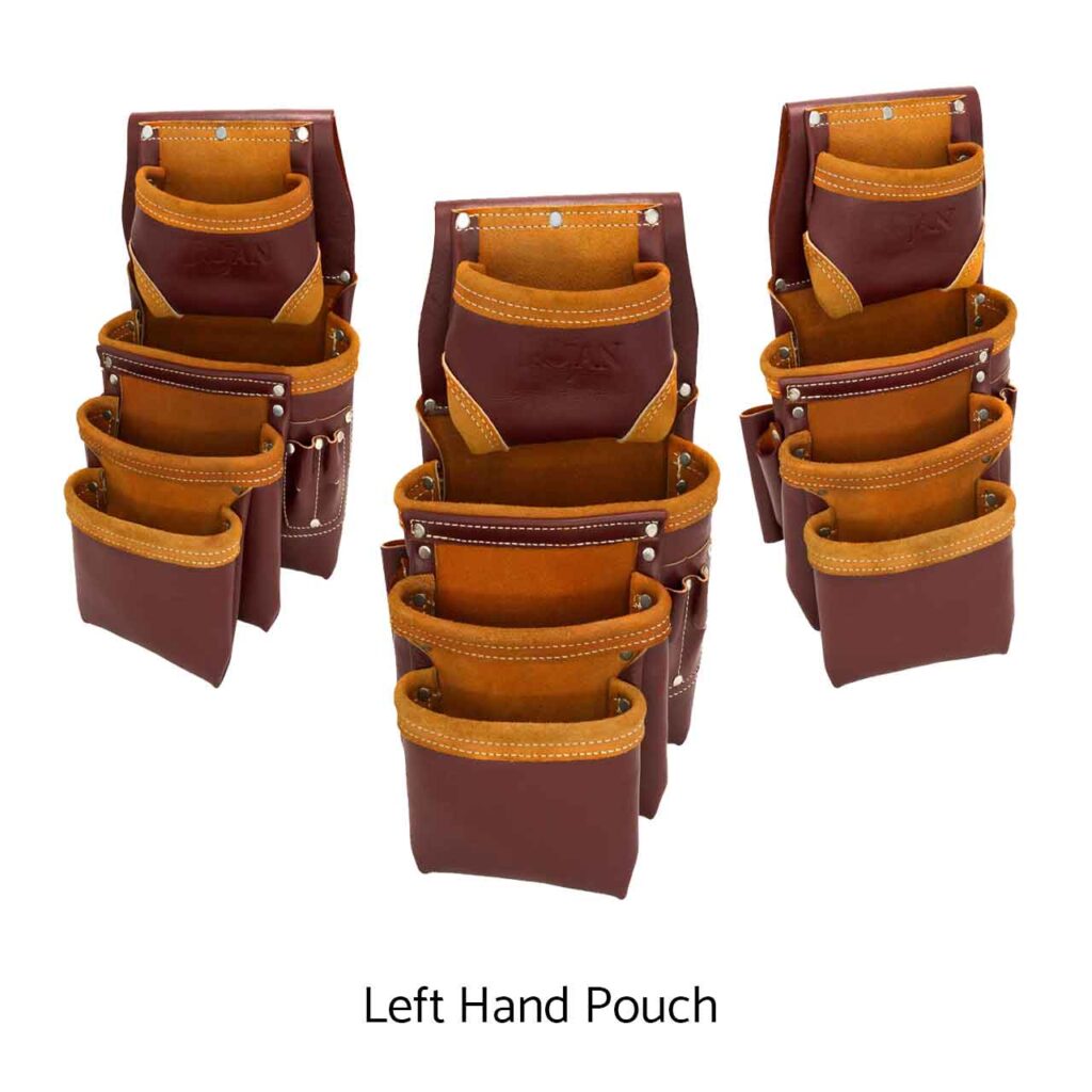 Framing Pouches | 4 Pouch Framing Tool Pouch - Trojan Tool Belts