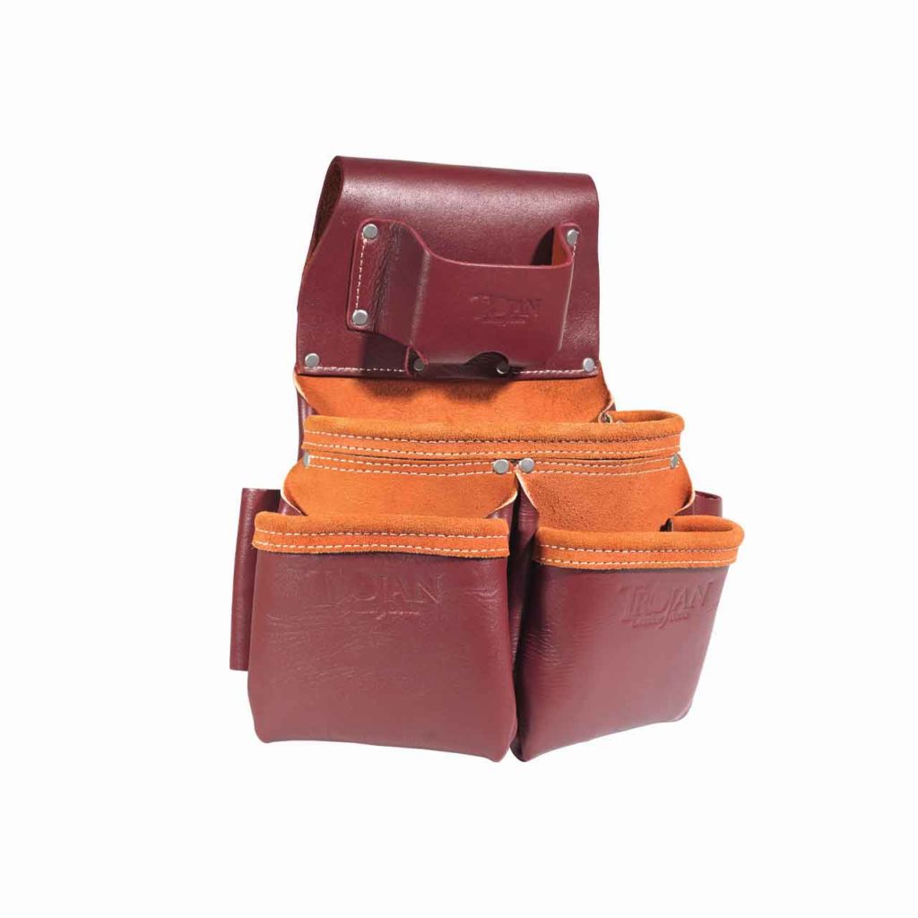 Work Belt Pouch | 3 Pocket Working Belt Pouch - Trojan Tool Belts